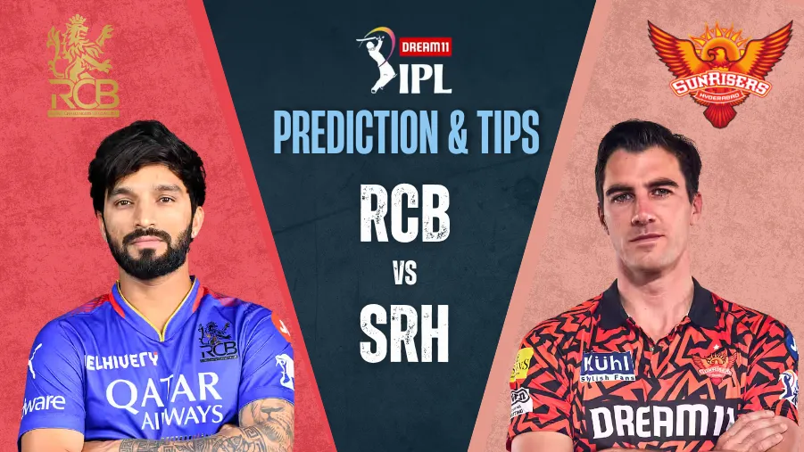 RCB vs SRH Dream11 Prediction Today | Match 65 – IPL Fantasy Tips, Team, Playing XI, and Pitch ...